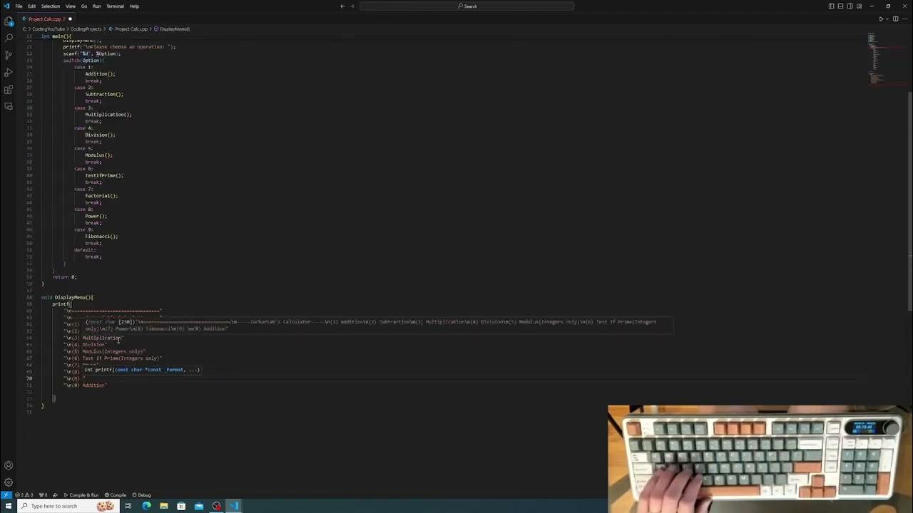 ASMR CODING PROJECT - YouTube