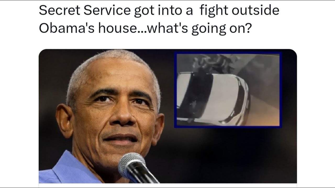 Video Evidence of Two Female secret service agents fighting at Obama's ...