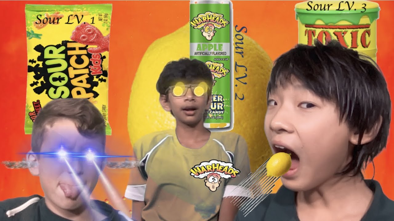 EXTREME Sour Challenge 💀 Who will win? - YouTube