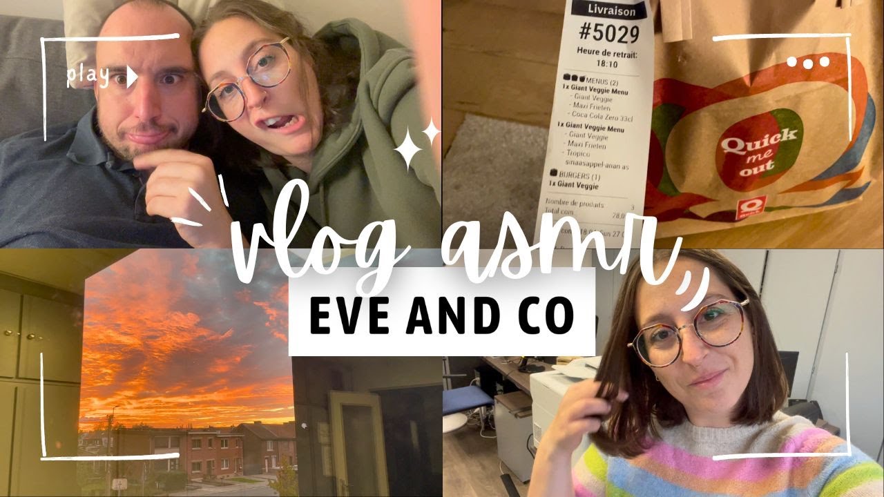 VLOG ASMR - 48 HEURES (complet) AVEC MOI !! 🌸 Quick, Black Friday & Travail - YouTube