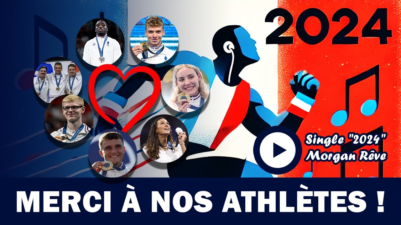 Single "2024" par Morgan Rêve pour les Jeux Olympiques de Paris 2024 ...