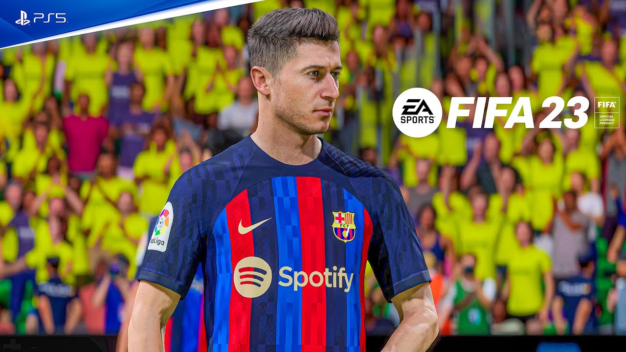 FIFA 23 - Barcelona vs Villarreal - Laliga 22/23 | PS5™ Gameplay [4K60 ...