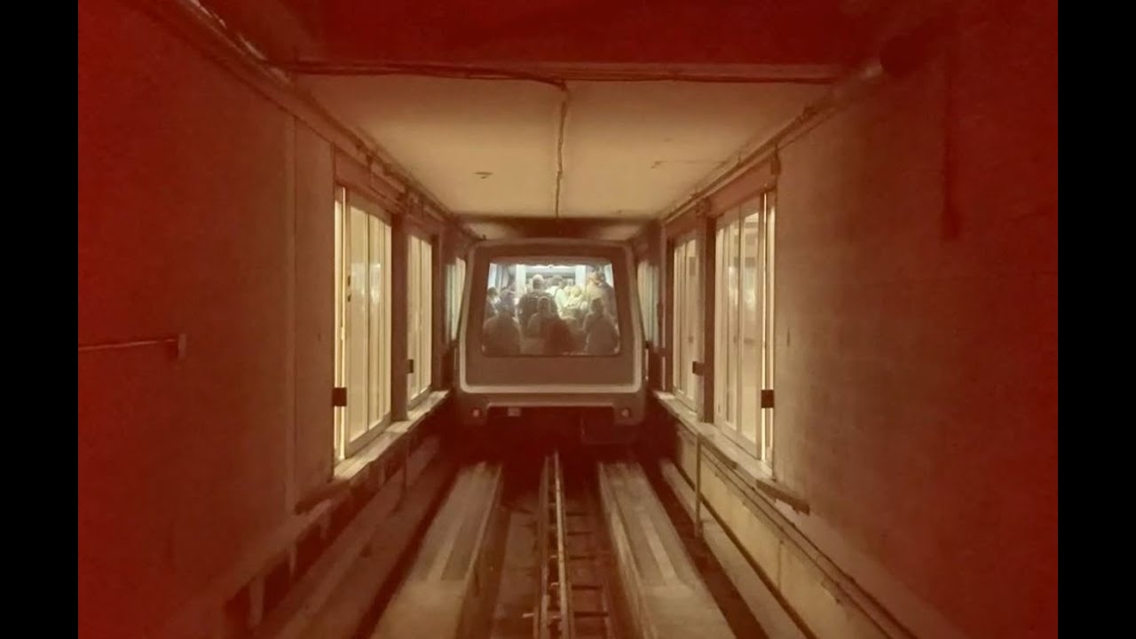 Pittsburgh Airport People Mover Innovia APM 100 (Westinghouse C100 ...