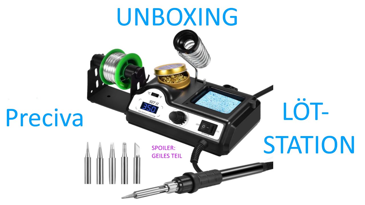 UNBOXING | "Preciva Lötstation" - YouTube