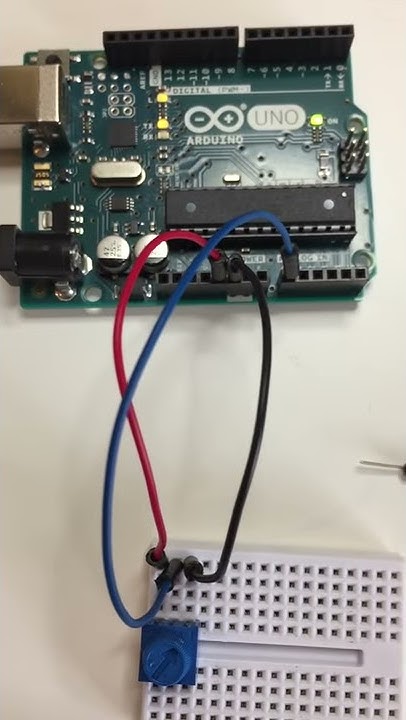 Arduino: Basics- Read Analog Voltage - YouTube