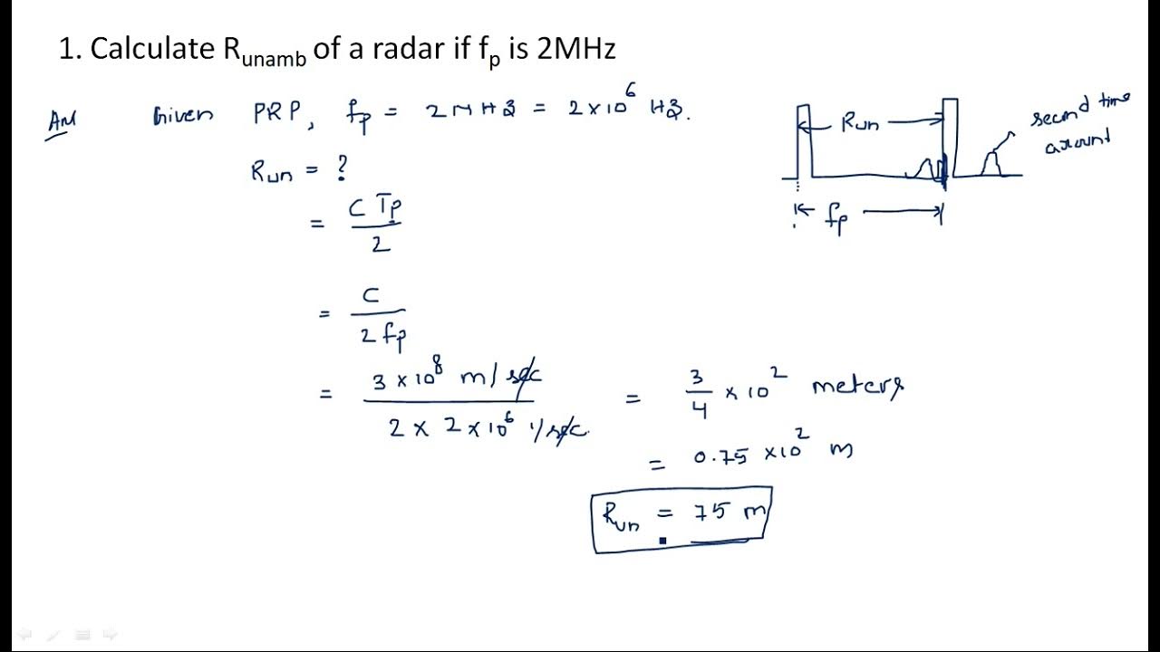 Radar Range equation | Problems | Part-1/2 | Radar Systems | Lec-16 ...