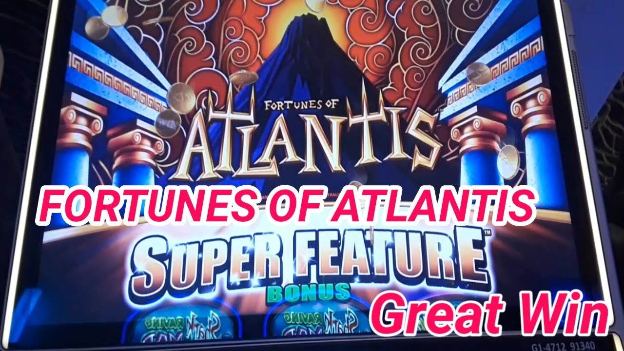 Fortunes Of Atlantis Slot Machine By Aristocrat * Great Win * Safari ...