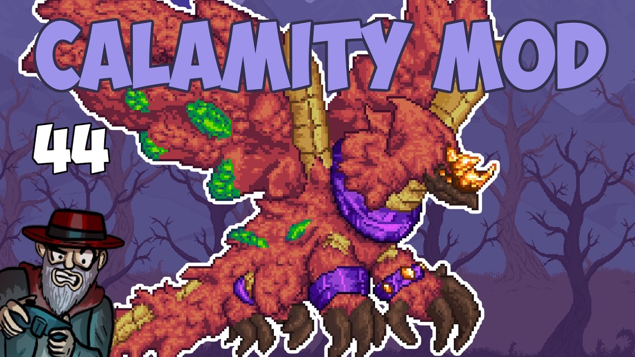 Terraria # 44 YHARON THE JUNGLE DRAGON - 1.3.4 Calamity Mod Let's Play ...