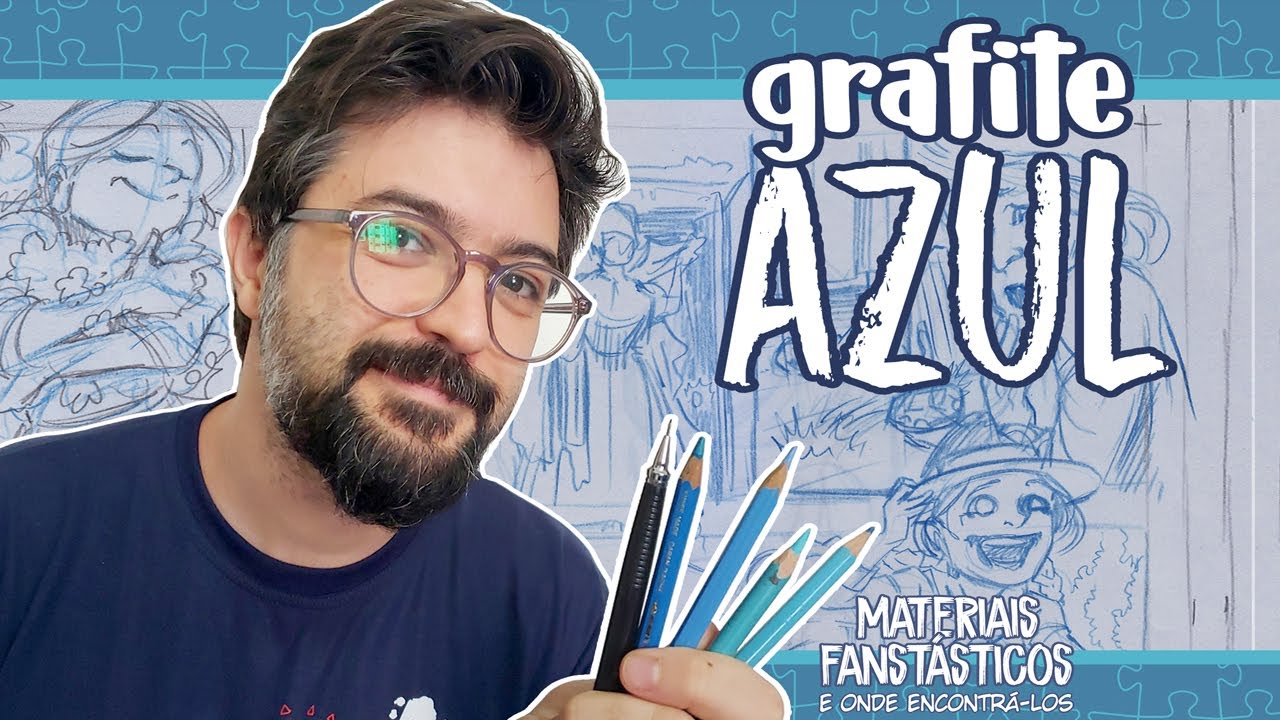 Por que usar GRAFITE AZUL? (Materiais Fantásticos) - YouTube