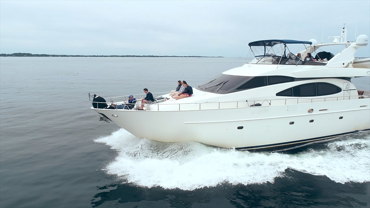 Block Island Boat Day - DJI Phantom 4 Pro - YouTube