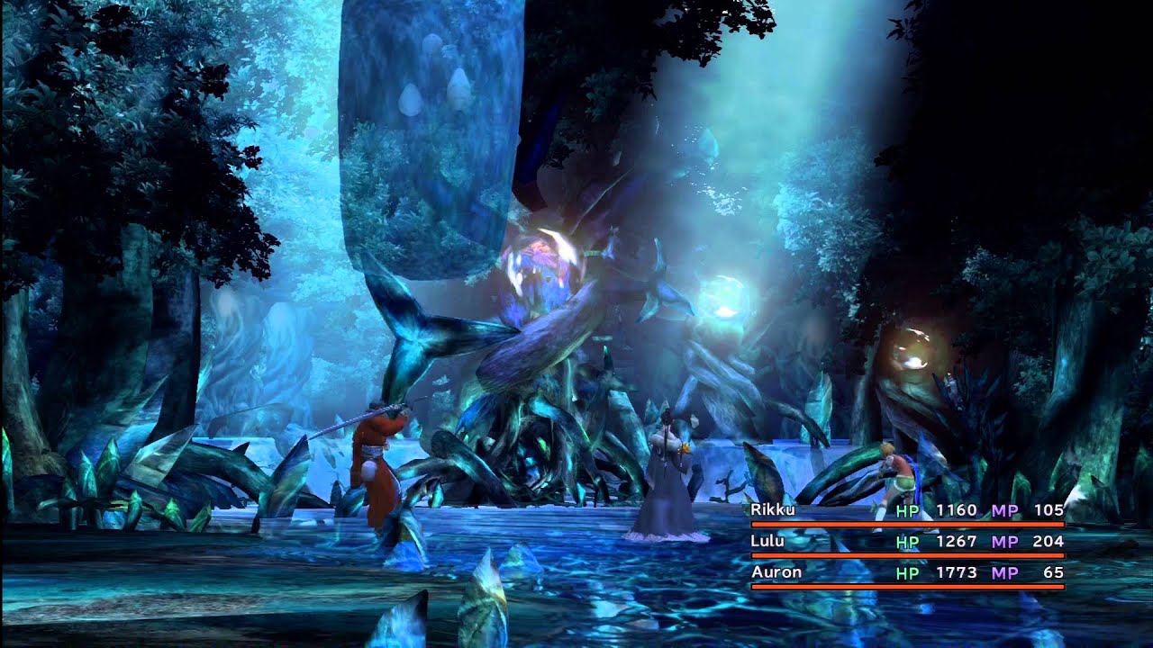 Final Fantasy X HD Remaster - Spherimorph Boss Battle - YouTube