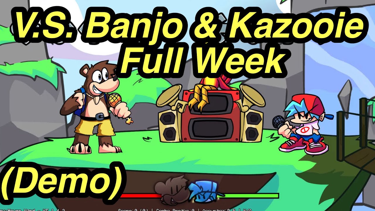 Friday Night Funkin’ || V.S. Banjo And Kazooie Full Week Mod (DEMO ...