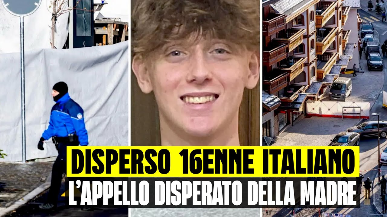 STRAGE IN SVIZZERA: DISPERSO L'ITALIANO 16ENNE GIOVANNI TAMBURI. L ...