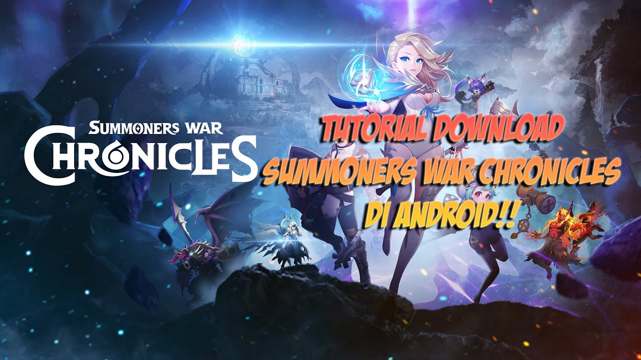 TUTORIAL DOWNLOAD SUMMONERS WAR CHRONICLES DI ANDROID! - YouTube