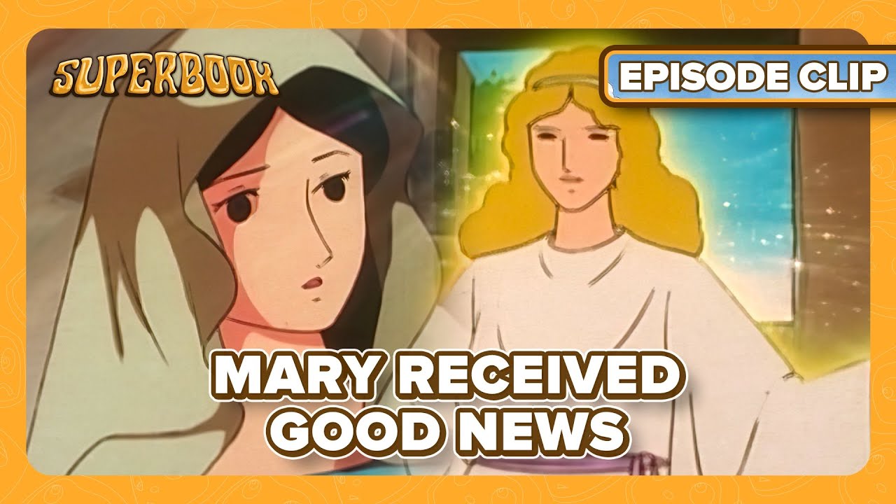 Mary Will Bear a Child! | Superbook Classic - The First Christmas ...
