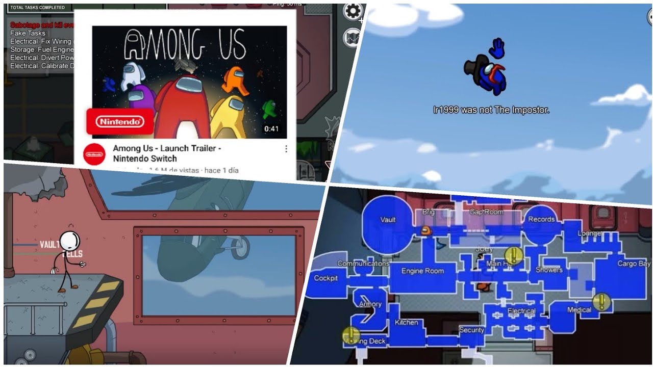 Cosas que NO sabias del NUEVO mapa de Among Us - YouTube