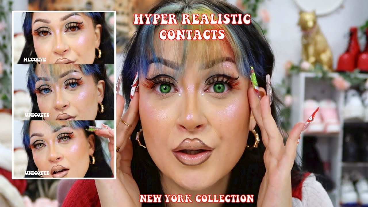 MOST Realistic Contacts | New York Collection | Mecoeye & Unicoeye ...