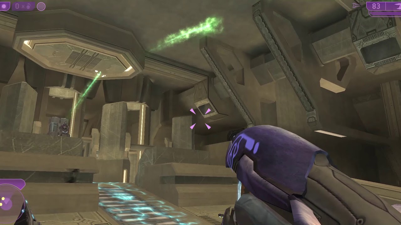 Halo 2 grunt using CE-like fuel rod - YouTube