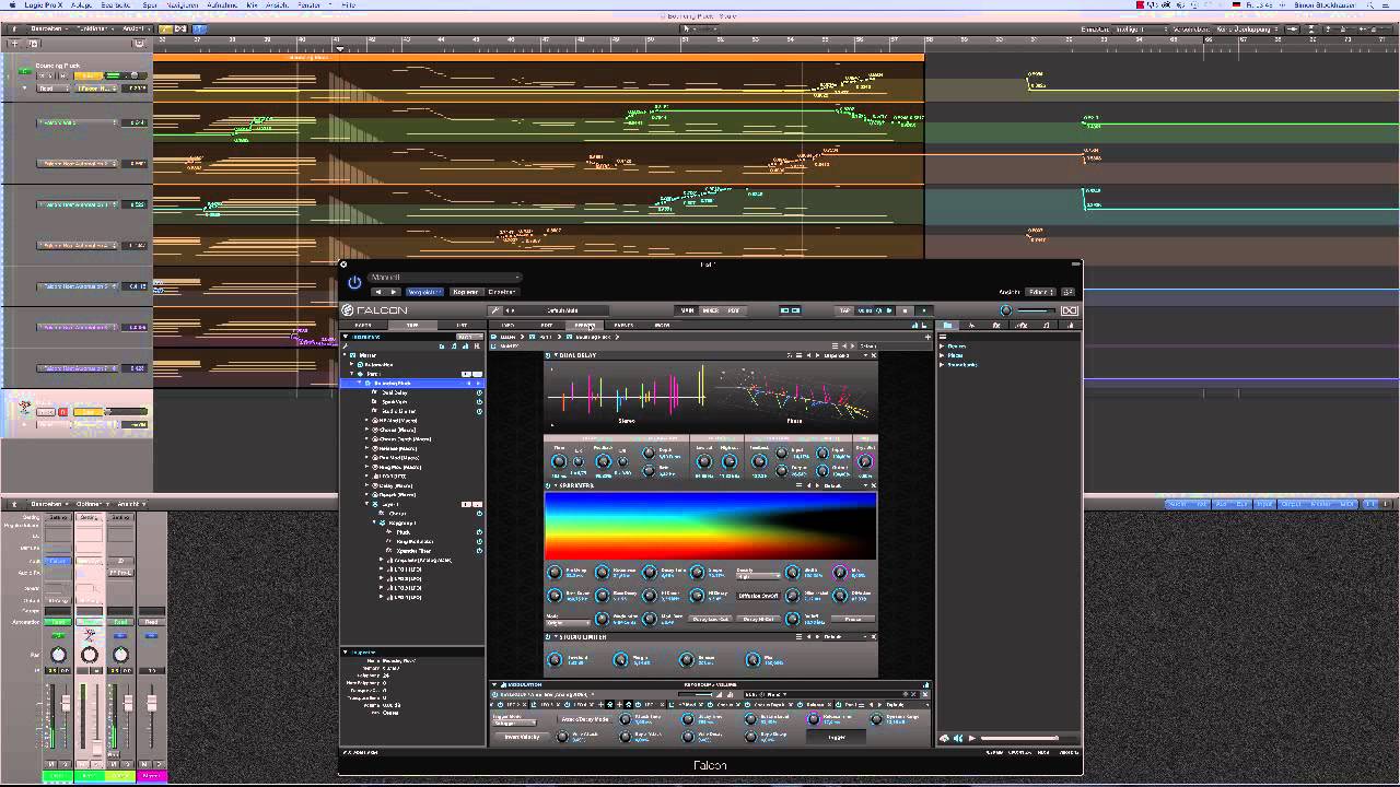 Falcon Library - Bouncing Pluck - YouTube