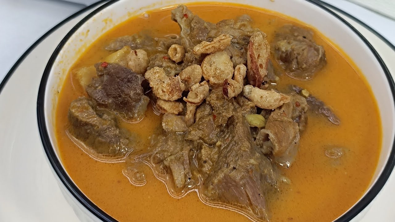 RESEP MASAKAN RUMAHAN RESEP GULE DAGING SAPI - YouTube