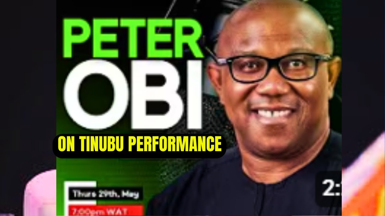 E DON HAPPEN! PETER OBI EPIC RESPONSE TO TINUBU 2 YEARS IN OFFICE SHOCKED EVERYONE - YouTube