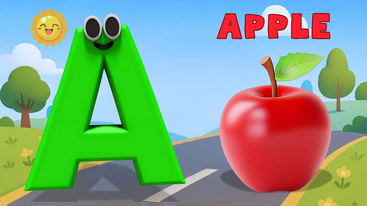 ABC Duck Song 🎵 | Car Song | Learn Phonics A to Z with Quacky Friends ...