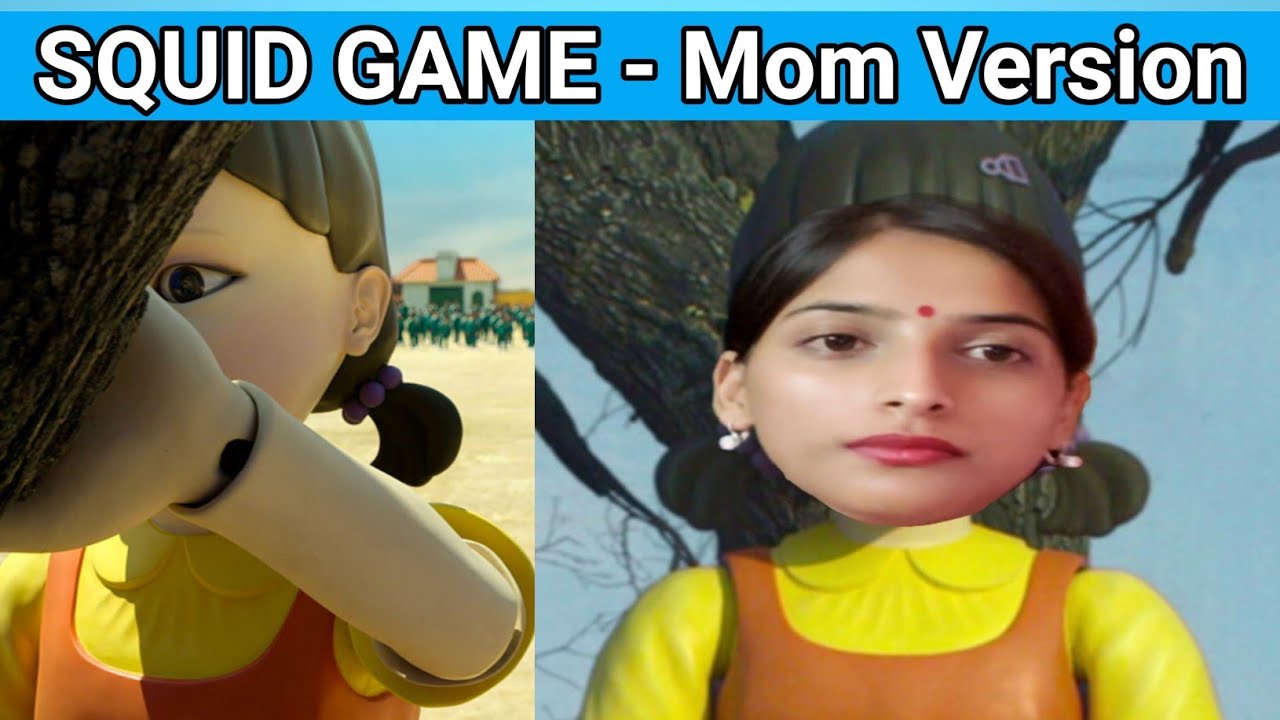 SQUID GAME - Mom Version - YouTube