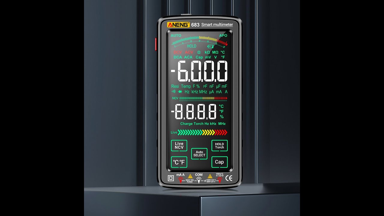 aneng A683 multimetre - YouTube