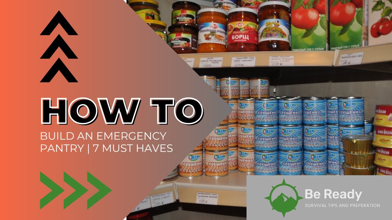 How to Build an Emergency Pantry | 7 Must Haves #survival # ...