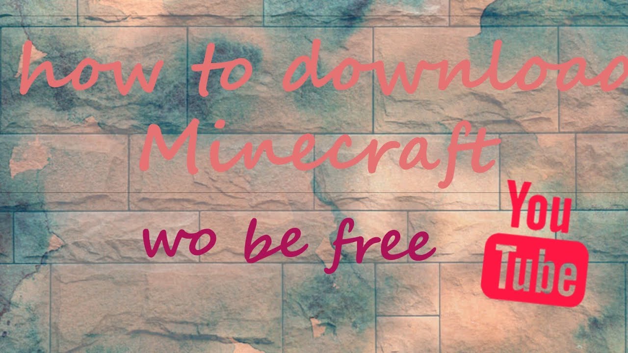 How to download Minecraft wo be free for android Ac market - YouTube