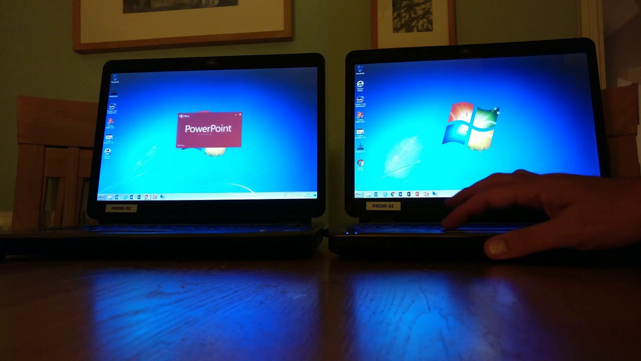 Very old laptop (circa 2006) with orig HD vs new SSD - YouTube