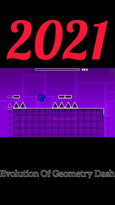 Evolution of Geometry Dash #evolution #shorts - YouTube