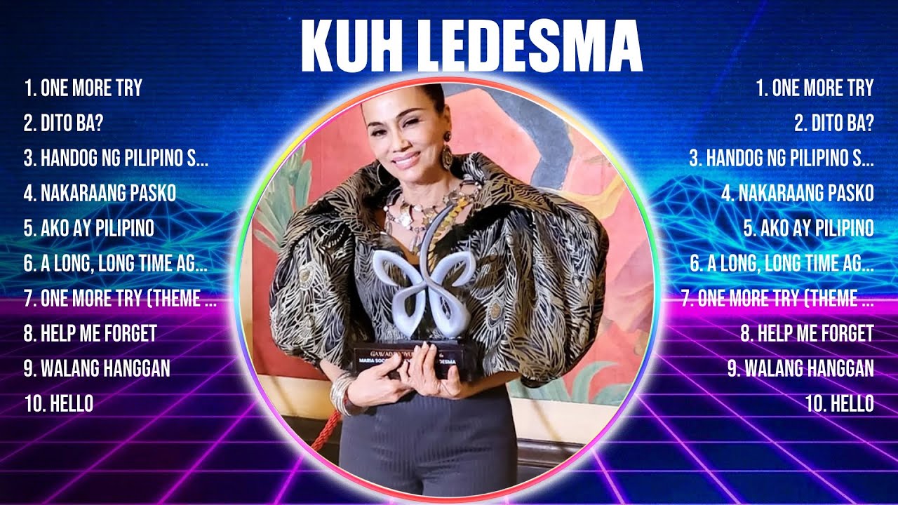 Kuh Ledesma Greatest Hits 2024 - Pop Music Mix - Top 10 Hits Of All ...