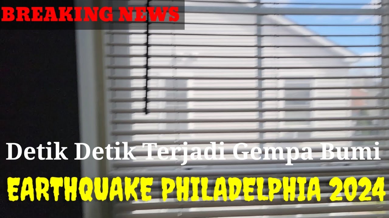 Breaking News Earthquake Philadelphia Today - YouTube