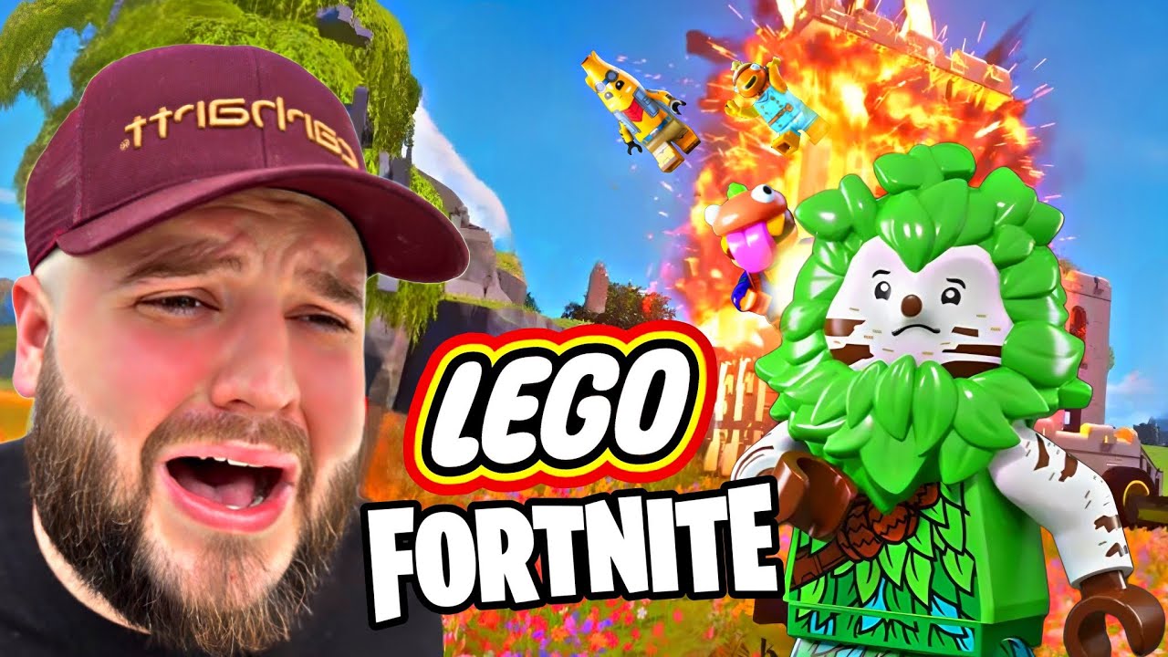 LEGO Fortnite But CouRageJD Blew Up My Dome 😭 - YouTube