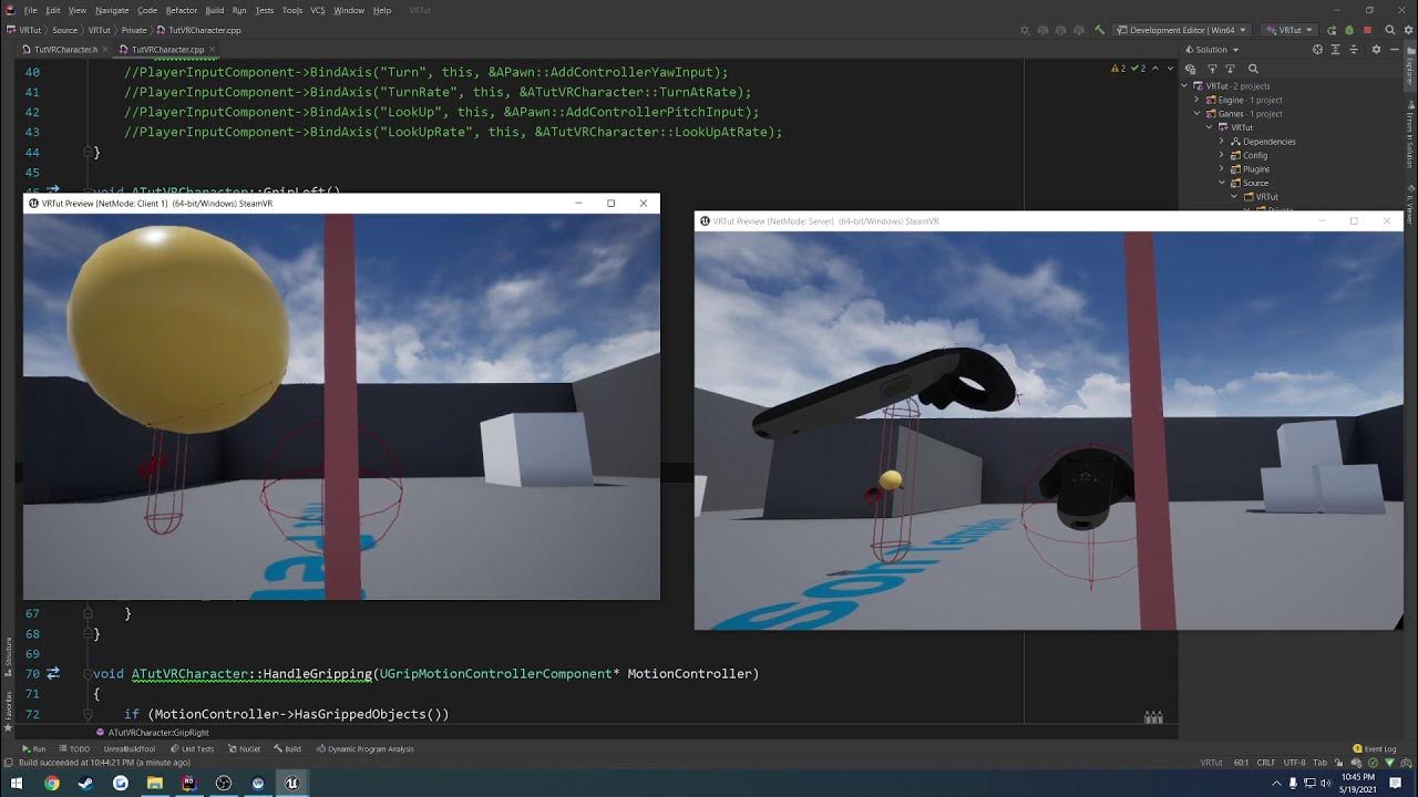 Unreal Engine C++ VR #7: "Replicate Picking up and Dropping" - YouTube