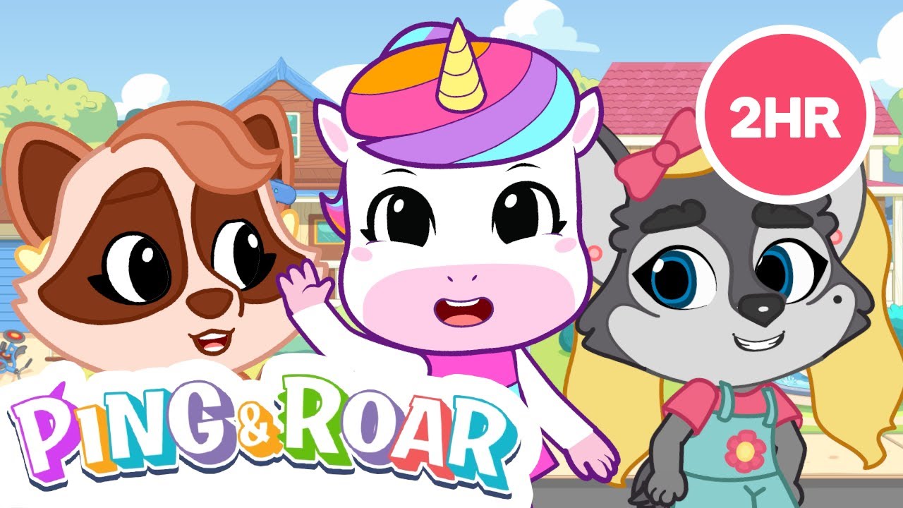 🥇Best of Ping and Roar! | 2 HOURS LONG! | 26 episodes | 15 - YouTube
