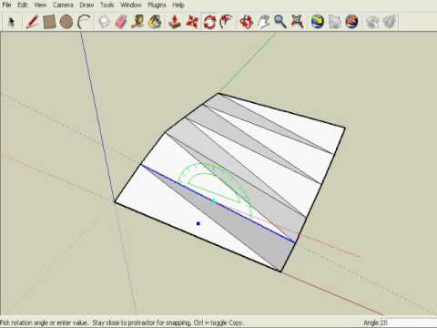 Curved Rectangle in SketchUp - YouTube