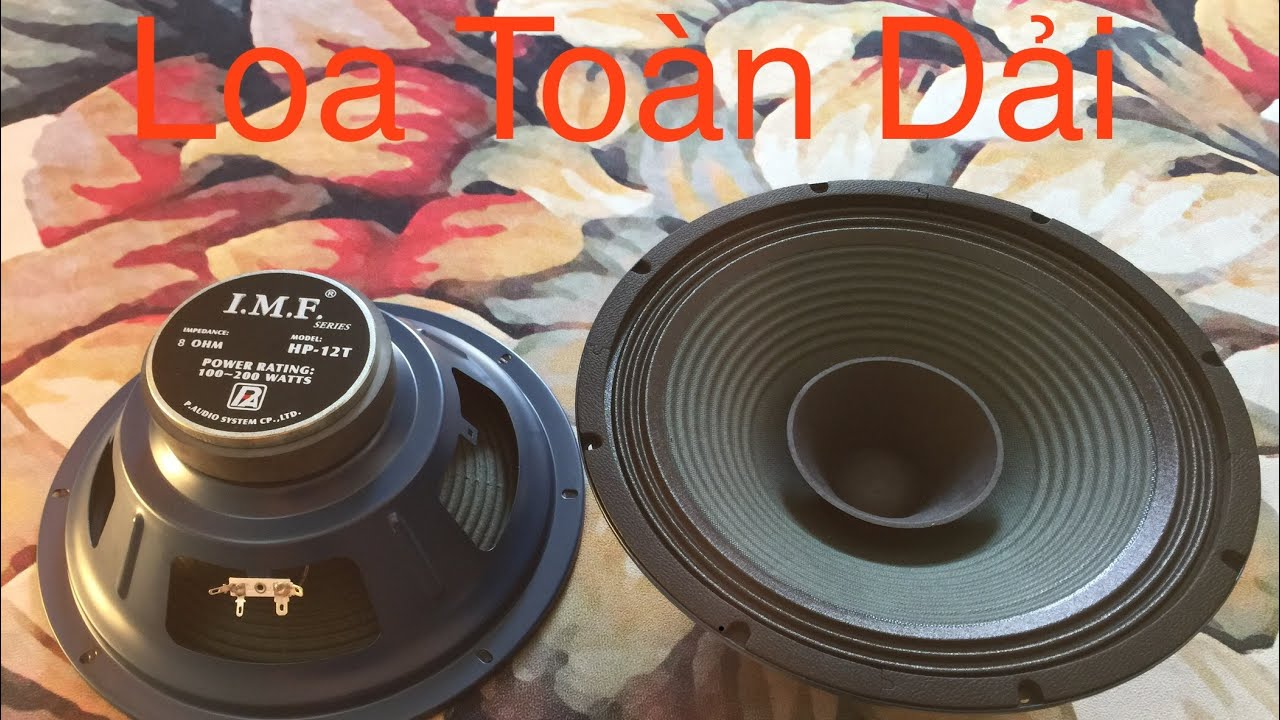 Loa Toàn Dải IMF bass 30 karaoke có hay không mời các bác đón xem. Lh ...