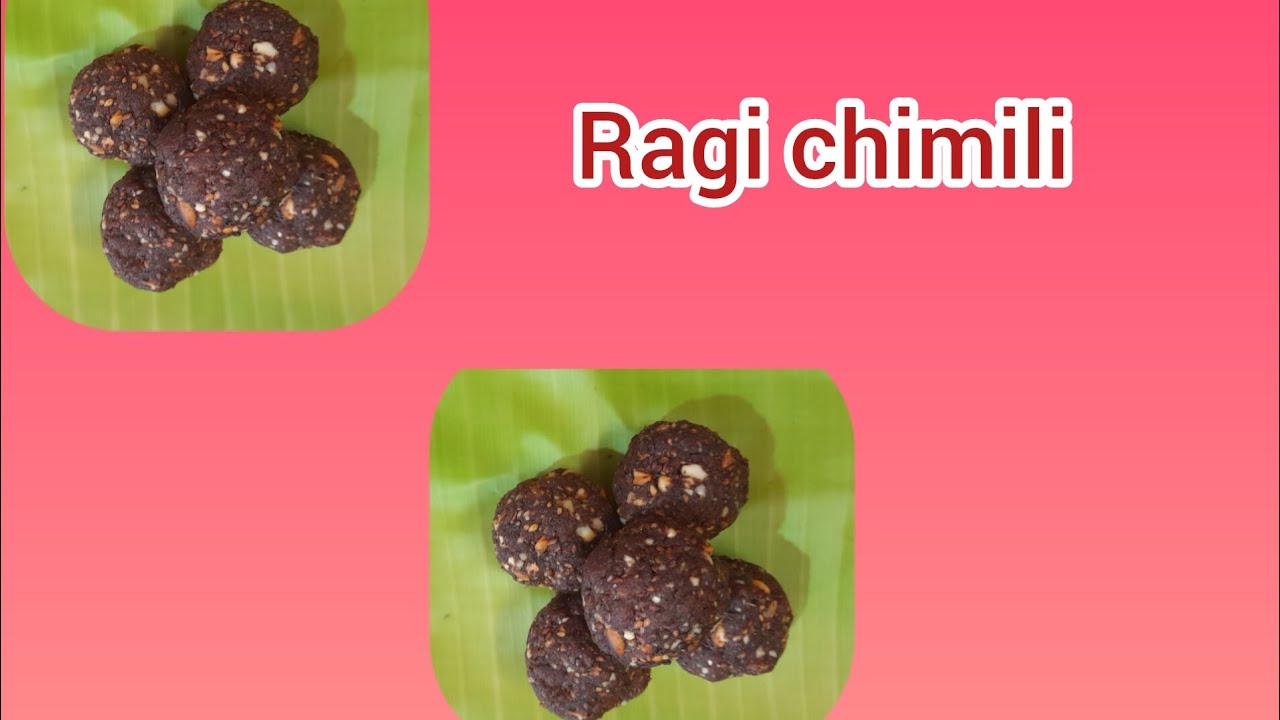 சத்தான கேழ் வரகு சிமிலி/ healthy snacks ragi chimili/ - YouTube