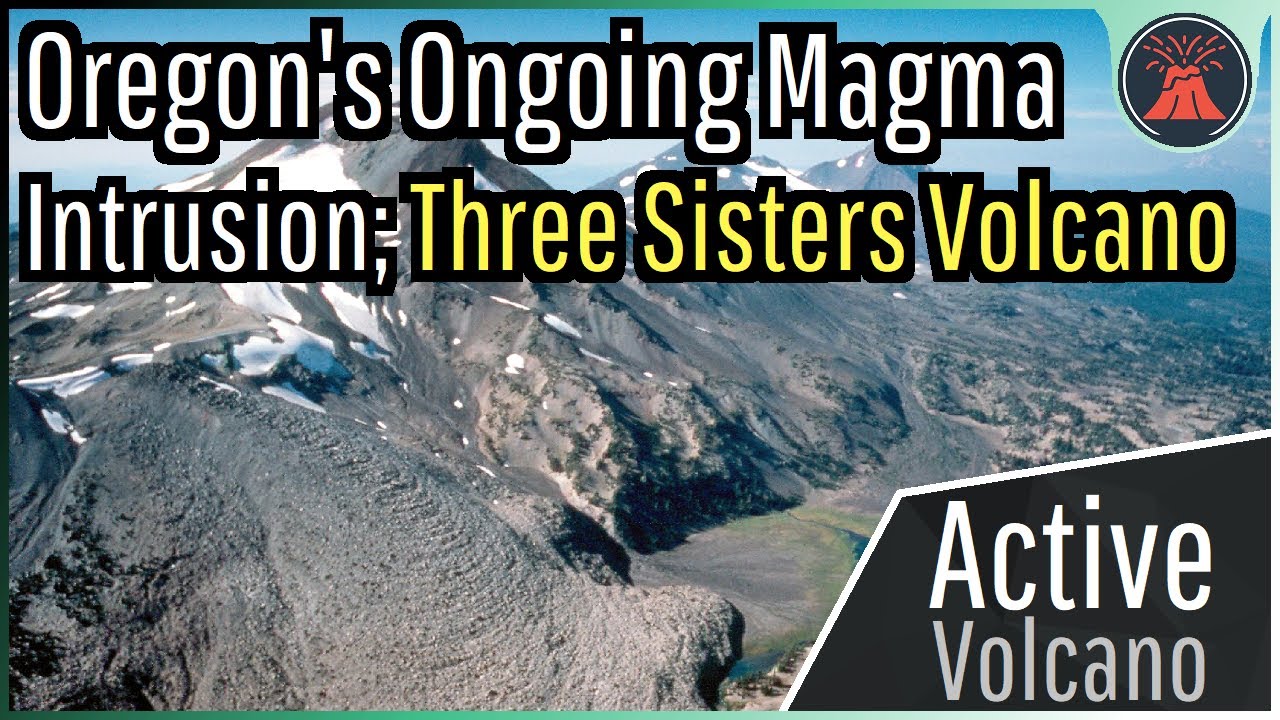 Oregon's Ongoing Intrusion of Magma; Three Sisters Volcano - YouTube