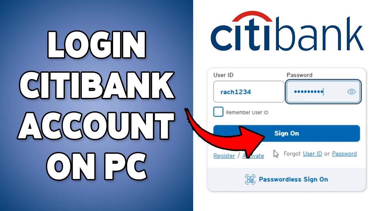 How To Login CitiBank Account On PC | CitiBank Online Sign In Guide ...