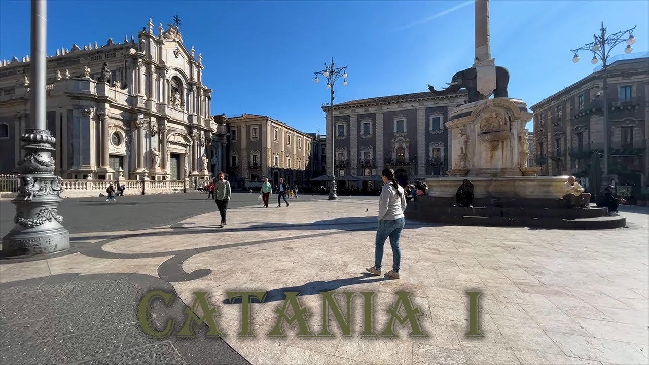 Exploring Catania Sicily I 🚶‍♀️🚶‍♂️ - YouTube