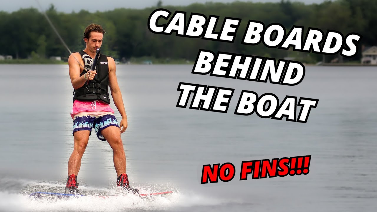 SHOULD YOU RIDE A CABLE BOARD BEHIND THE BOAT?? | Wakeboarding - YouTube