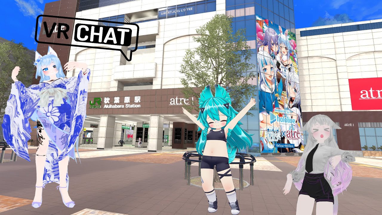 Final Destination Akihabara Train Station. VRChat - YouTube