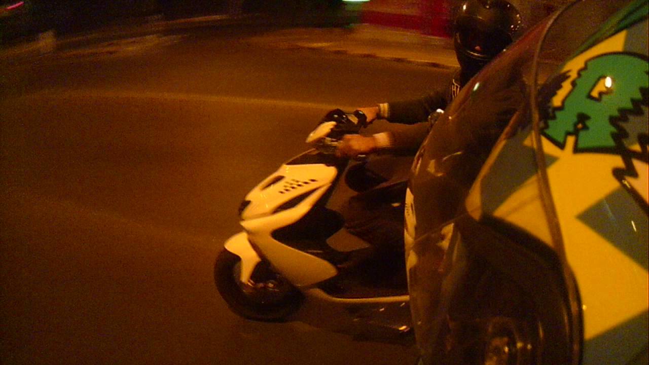 Aerox polini 94cc - YouTube