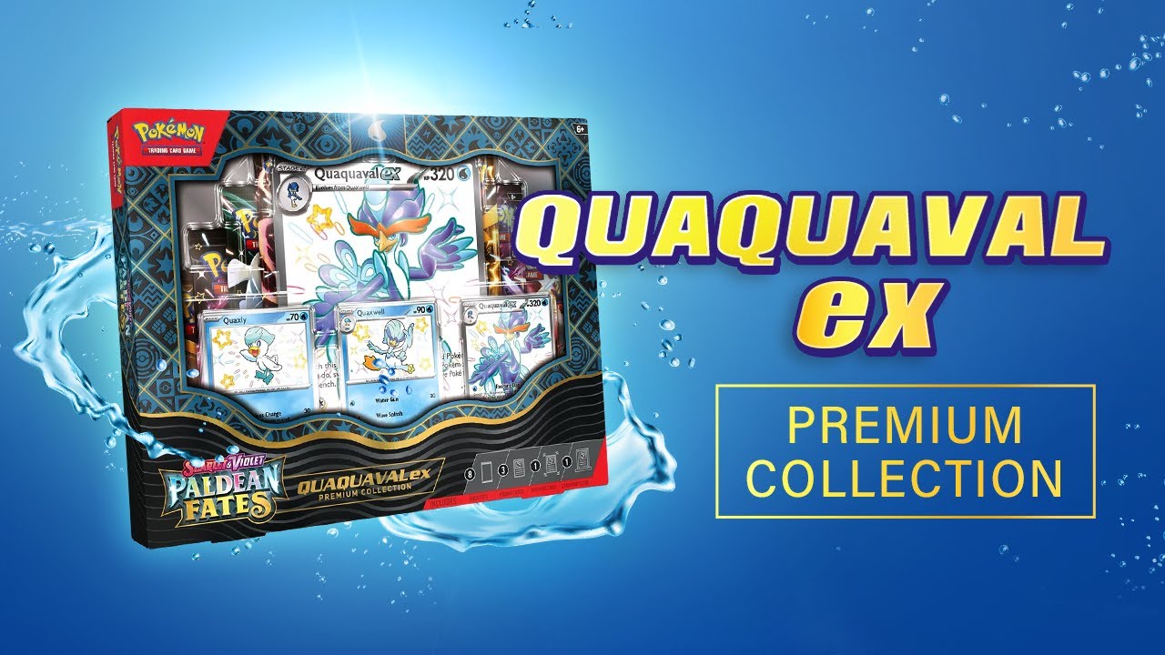 Apertura Quaquaval ex Premium Collection - Paldean Fates | Pokémon TCG ...