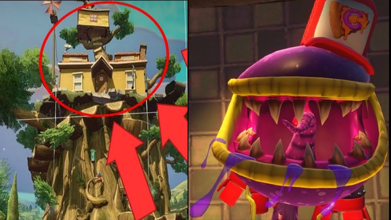 PVZ GW 2 sınırsız pizza chomper olup dev ağaca çıkmak!!! - YouTube