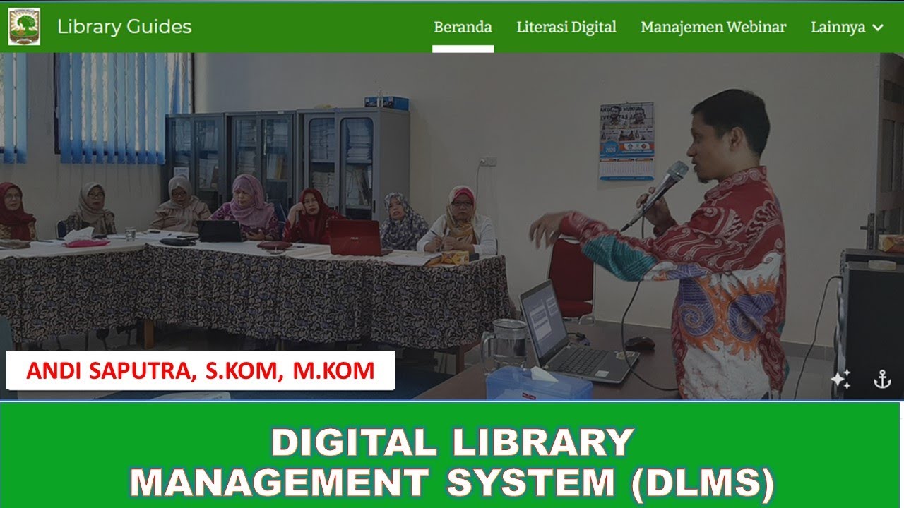 Digital Library Management System - Perpustakaan Digital - YouTube