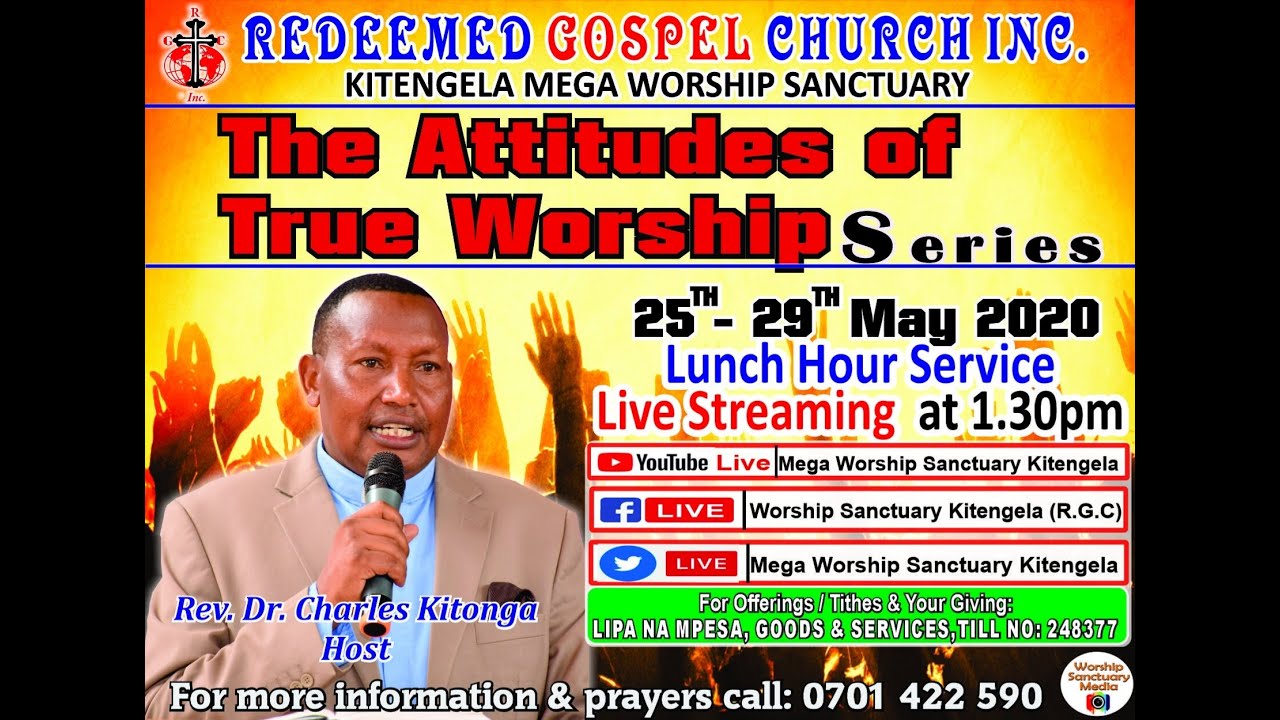 'The True worship' Series Part 15 with Rev. Dr. Charles Kitonga - YouTube